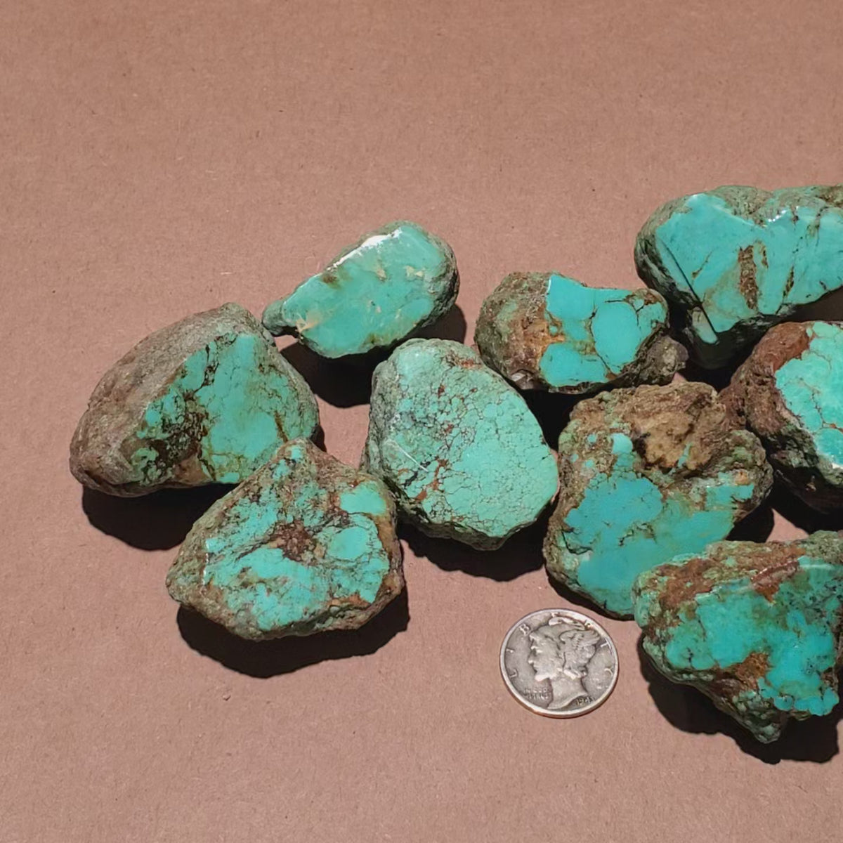 Baja Turquoise Rough RL22 – AZ TURQUOISE