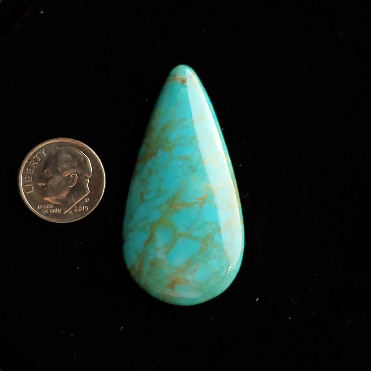 Turquoise Mountain Arizona Mine Turquoise Cabochon FC-03 – AZ TURQUOISE