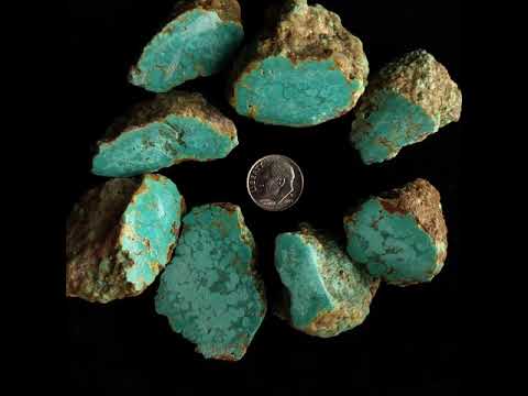 Ammaroo Station Rough Turquoise Lot RL-02 – AZ TURQUOISE